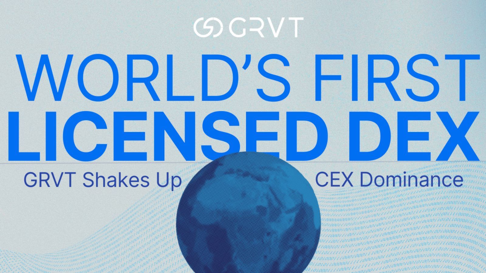 World’s First Licensed DEX GRVT to Shake Up CEX Dominance