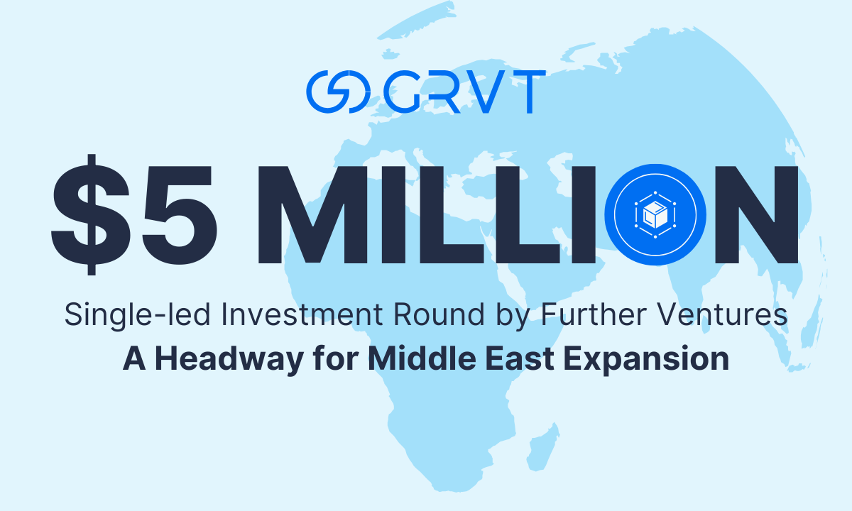 GRVT Closes $5 Million Investment from Further Ventures
