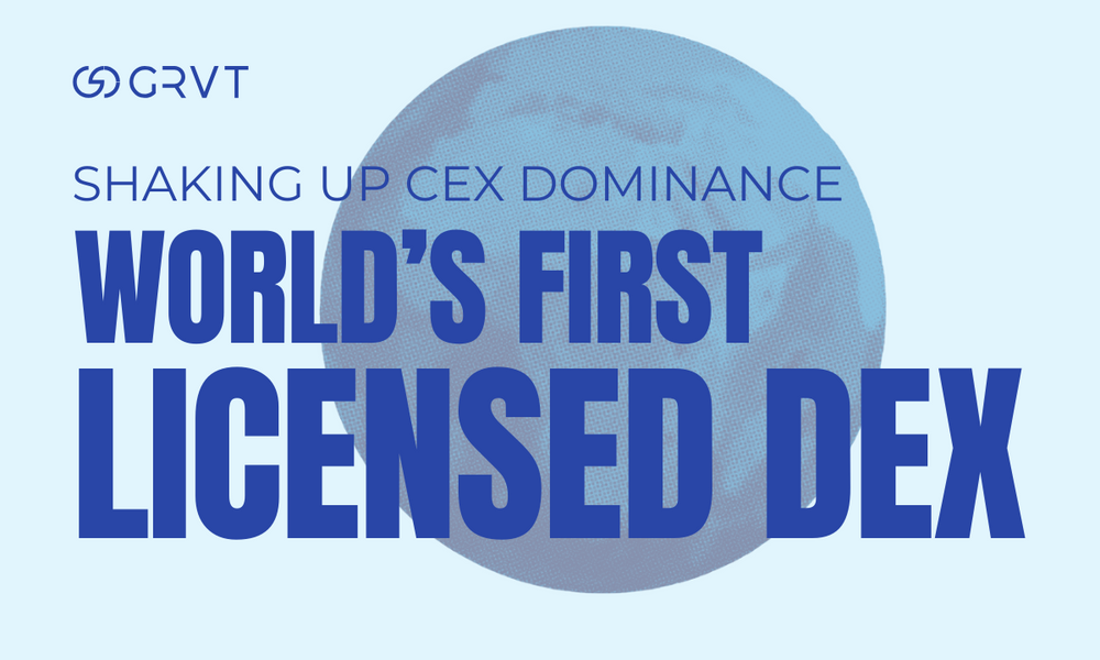 World’s First Licensed DEX GRVT to Shake Up CEX Dominance